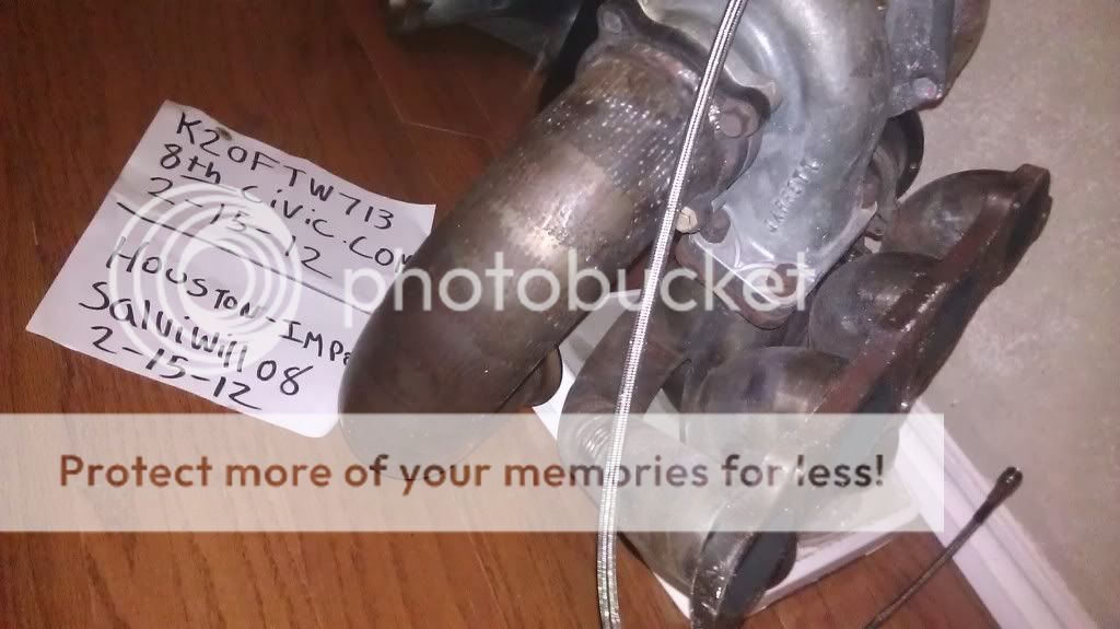 Custom 8thgen si Turbo kit, fit any k series, top of the line | Honda ...