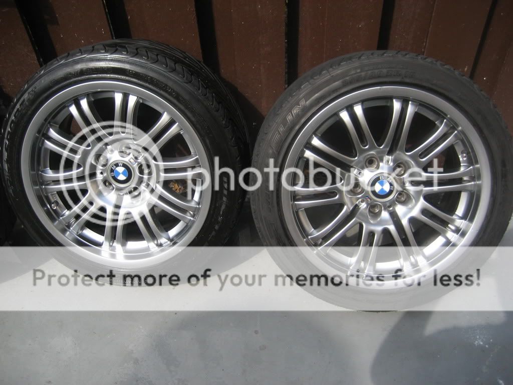 BMW M3 18" OEM Rims with 95% NEW Tires~~ Michilen Pilots Sports~~